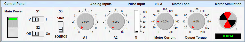 V1000 Programming Simulator - مثلث زرد